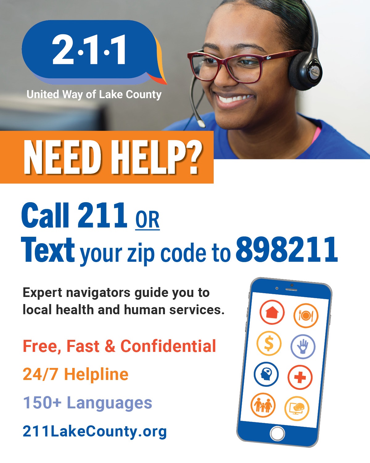 United Way 2-1-1 – Heart of the City Sports