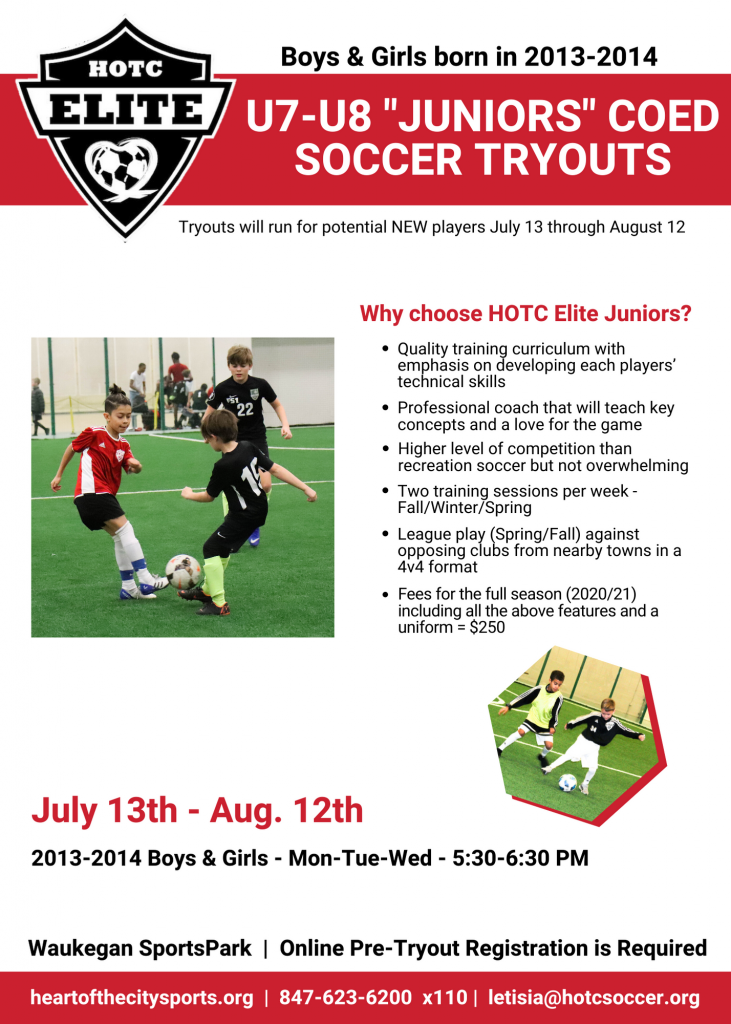 Elite Travel Soccer – Heart of the City Sports